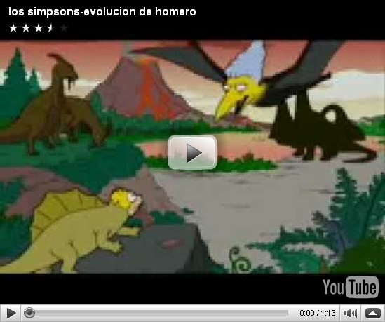 VÍDEO CIENCIA: HOMER EVOLUTION